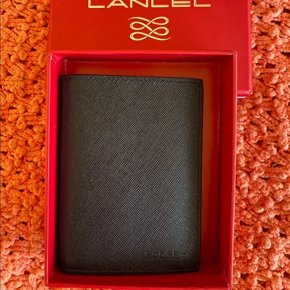 Lancel | Bags | Lancel The European Graphic De Black Mens Wallet | Poshmark